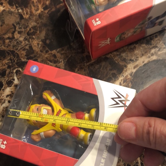 WWE | Other | Ww Mini Collectibles John Cena And Hulk Hogan | Poshmark